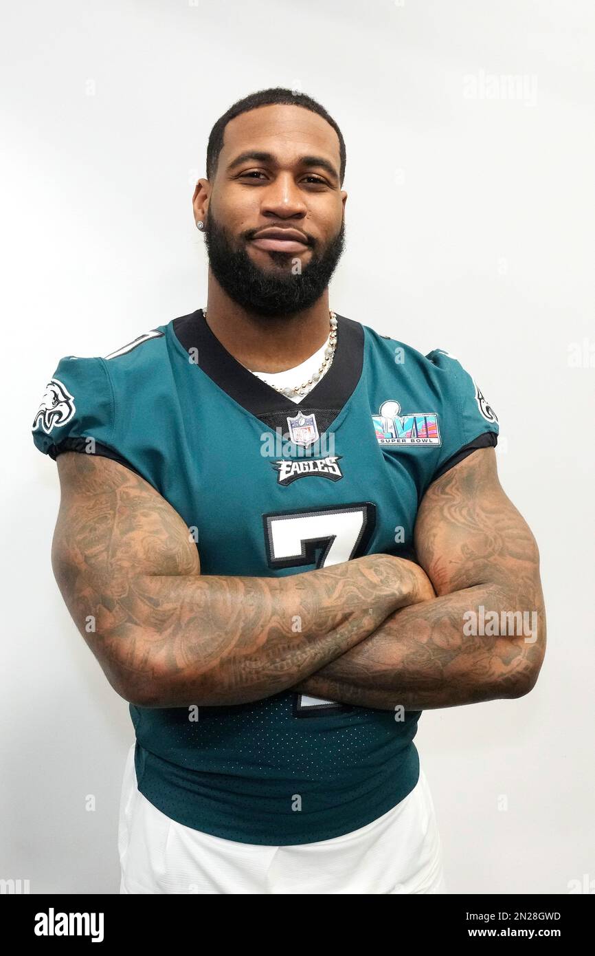 Philadelphia Eagles linebacker Haason Reddick poses for a portrait at ...