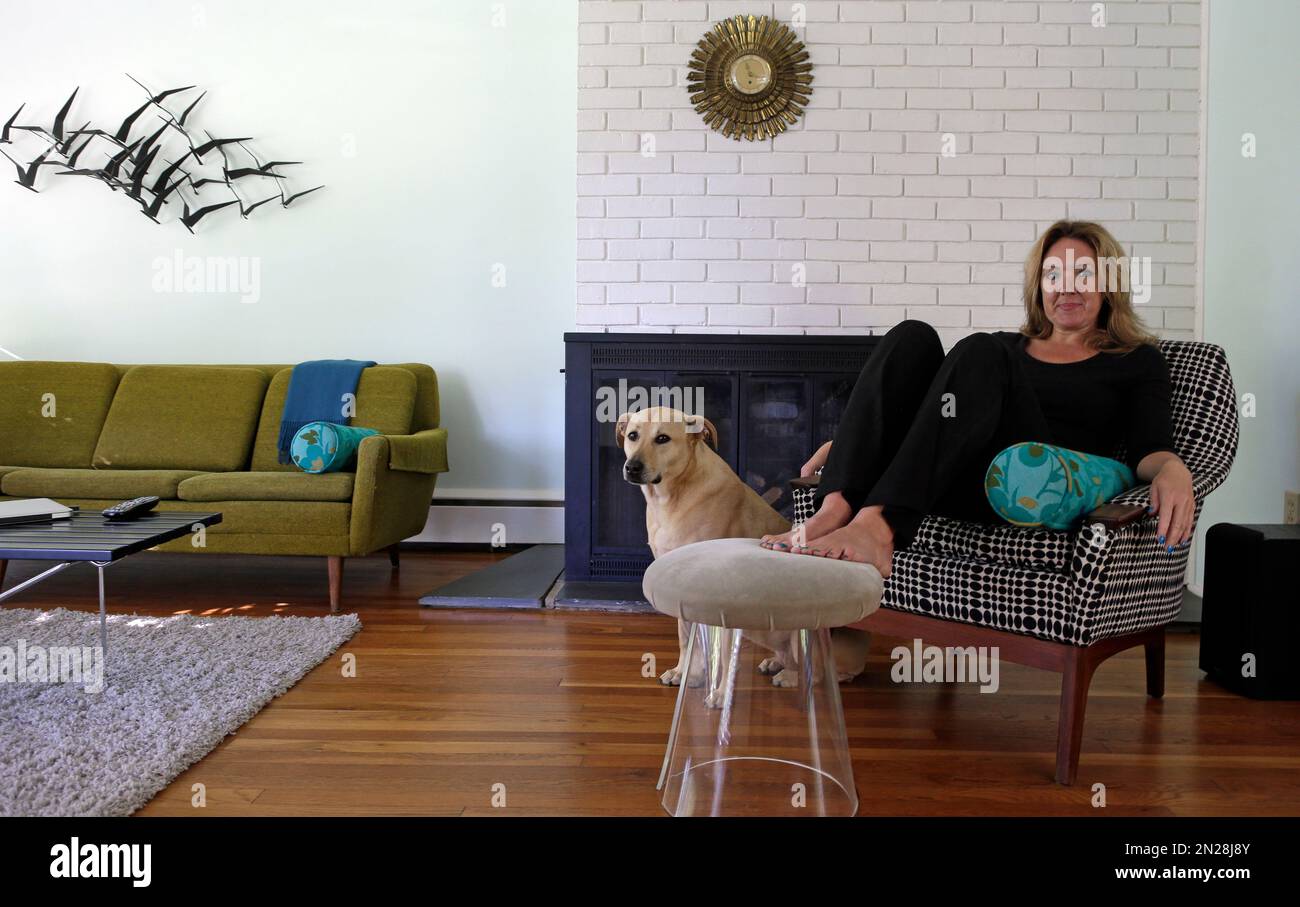 In this photo taken Wednesday, May 20, 2015 Jacqueline Jordan sits with ...