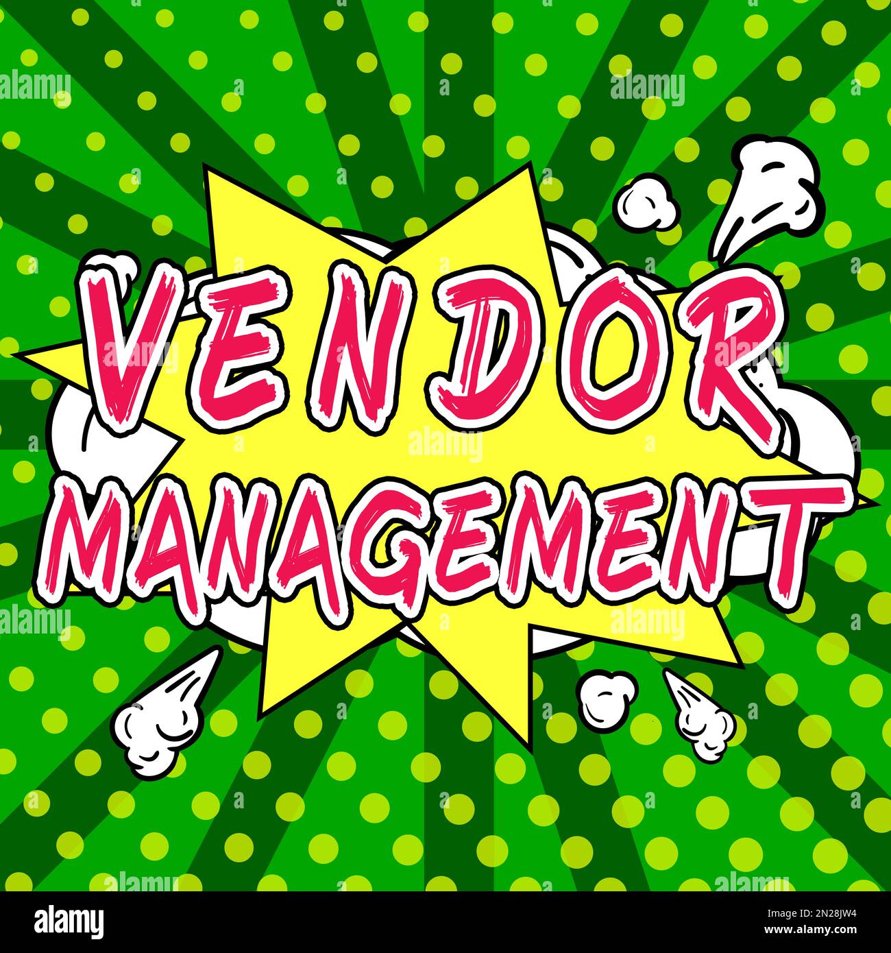 Conceptual display Vendor Management. Business concept activities ...