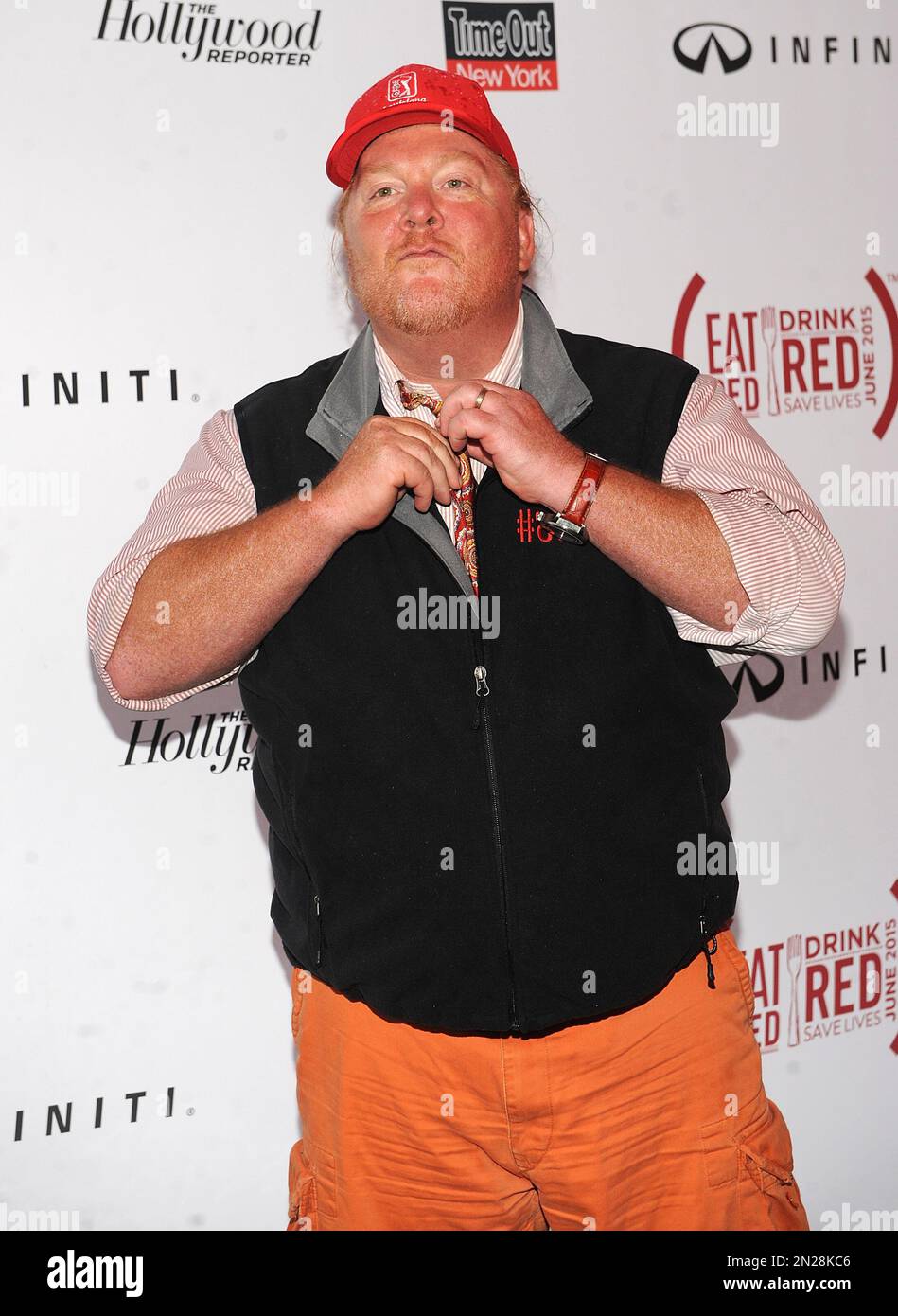 Chef Mario Batali attends the Supper to benefit the Global Fund to ...