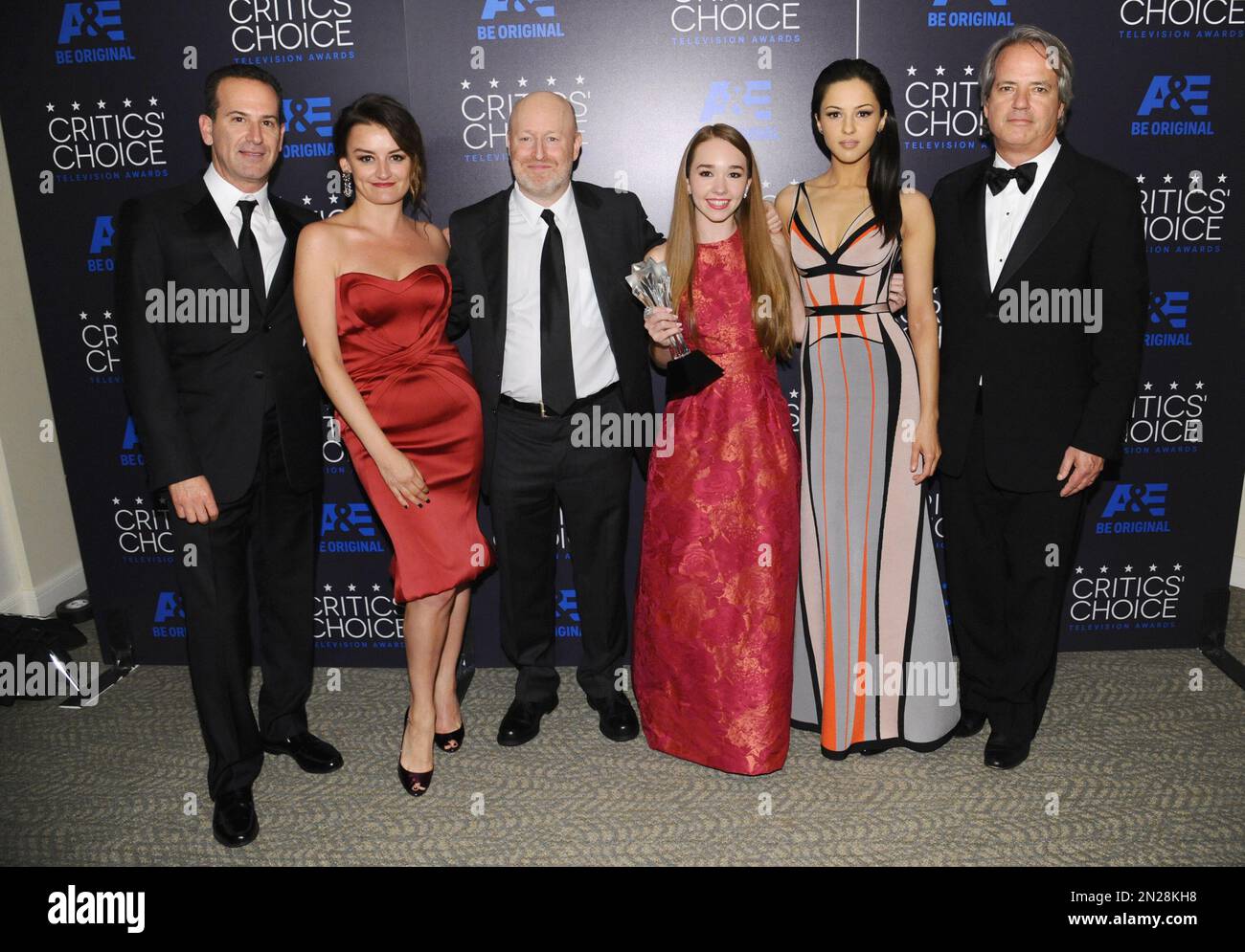 Darryl Frank, from left, Alison Wright, Joseph Weisberg, Holly Taylor ...