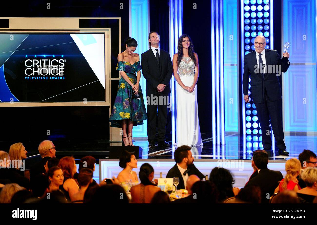 Jeffrey Tambor accepts the award for best actor in a comedy series for ...