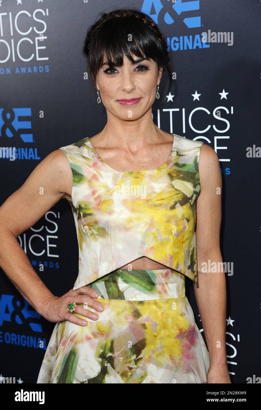 Constance Zimmer arrives at the Critics' Choice Television Awards at ...