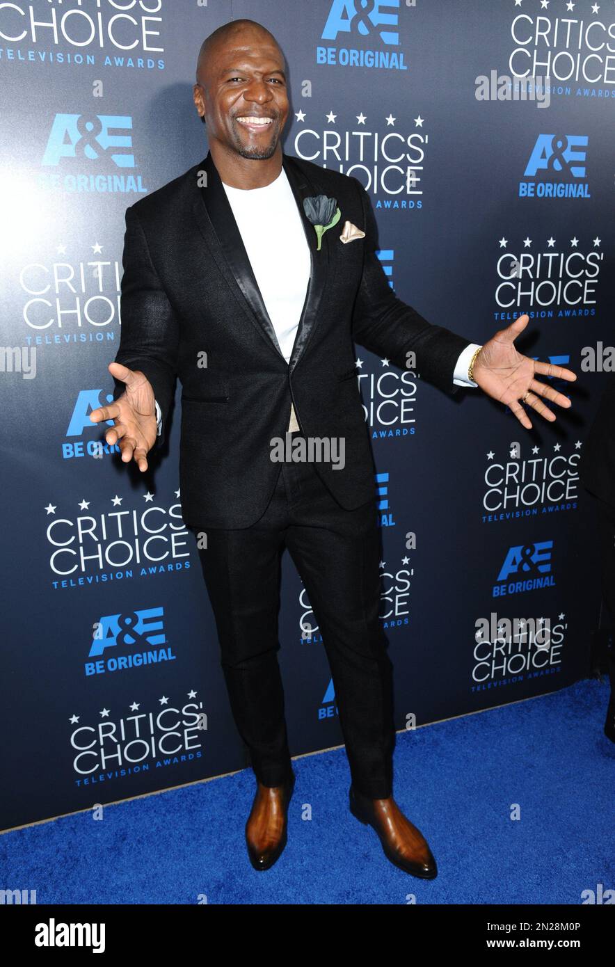 Terry Crews arrives at the Critics' Choice Television Awards at the ...