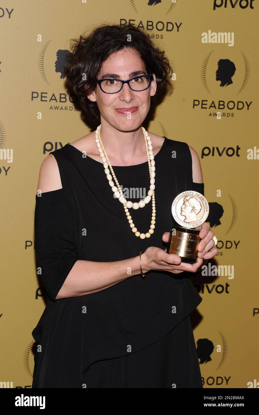 Peabody Award Recipient Sarah Koenig attends the 74th Annual Peabody ...