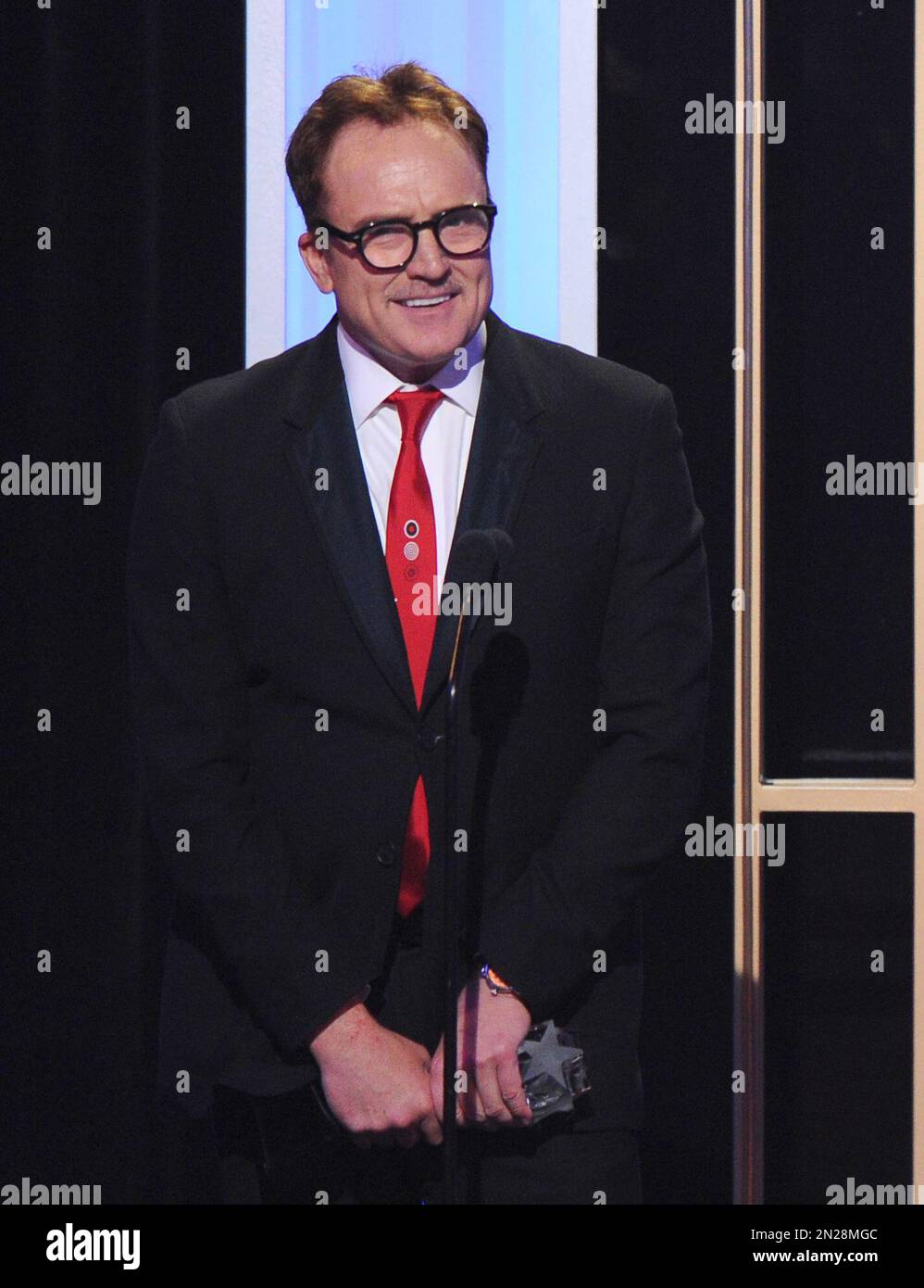 Bradley Whitford accepts the award for best guest performer in a comedy ...