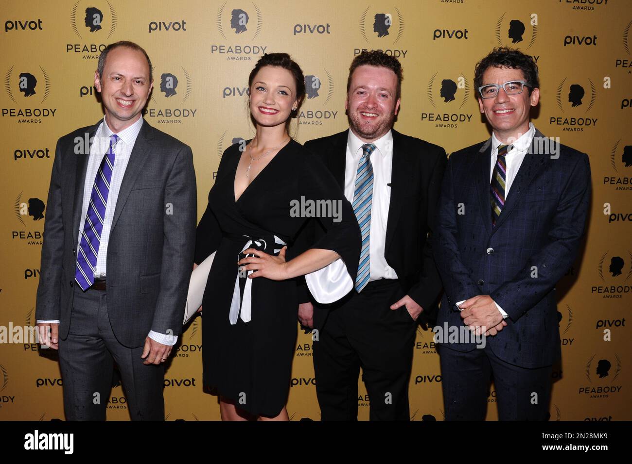 Steve Ast, left, Christine Nangle, Neil Casey, and Ryan McFaul attend ...