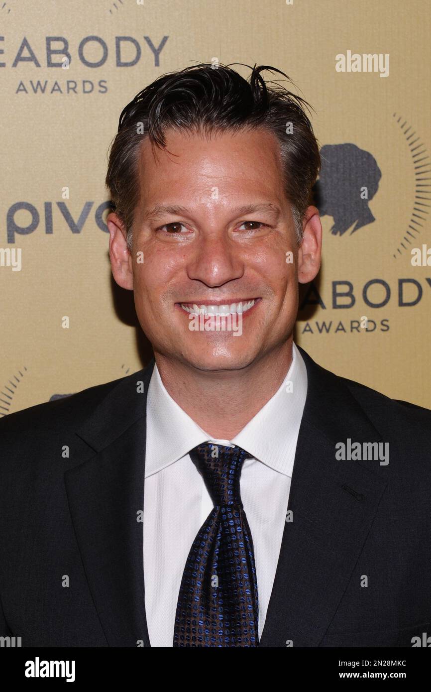 Richard Engel attends the 74th Annual Peabody Awards at Cipriani Wall ...
