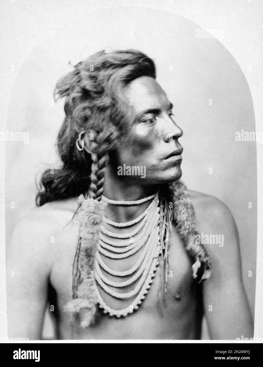 Curley, George Custer's Crow scout and interpreter through the battle ...
