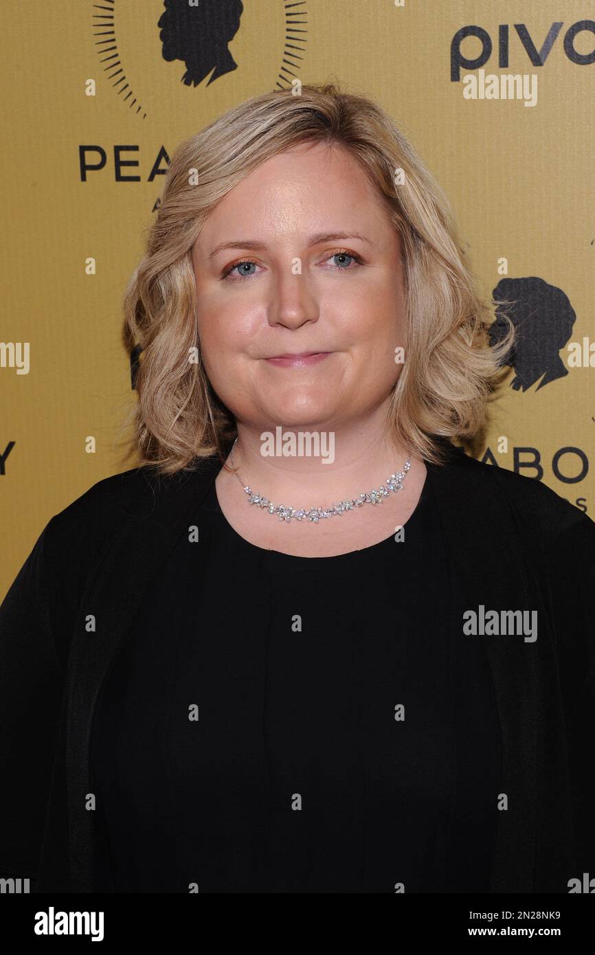 Reporter Madeleine Baran attends the 74th Annual Peabody Awards at ...