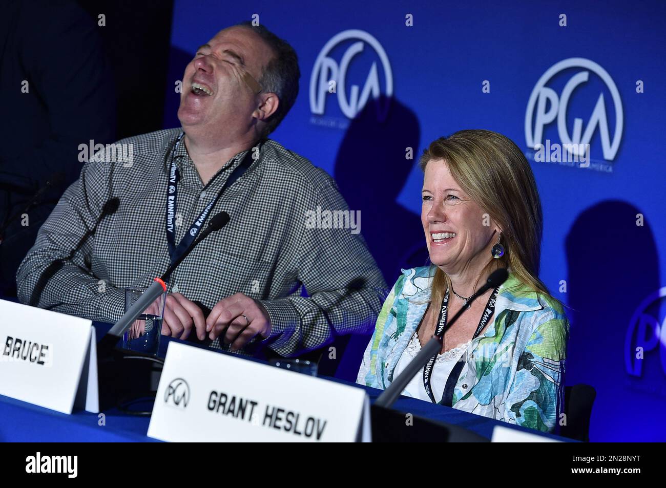 Matt Baer and Lisa Bruce speak at the 7th Annual Produced By Conference ...