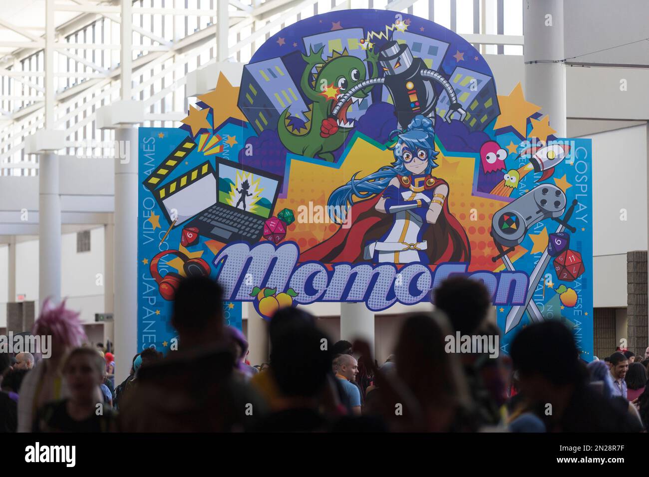General photos during MomoCon 2015 at the Georgia World Congress Center ...