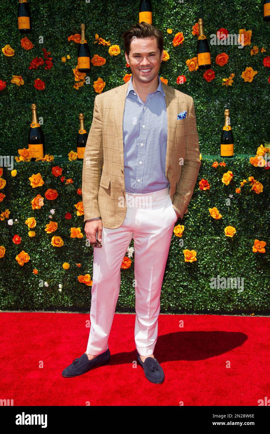 Andrew Rannells attends the eighth annual Veuve Clicquot Polo Classic ...