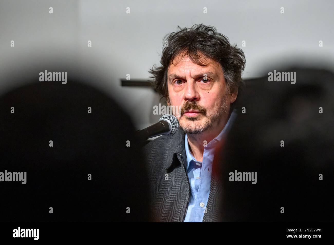 New York, USA. 6th Feb, 2023. Argentine historian and writer Felipe ...