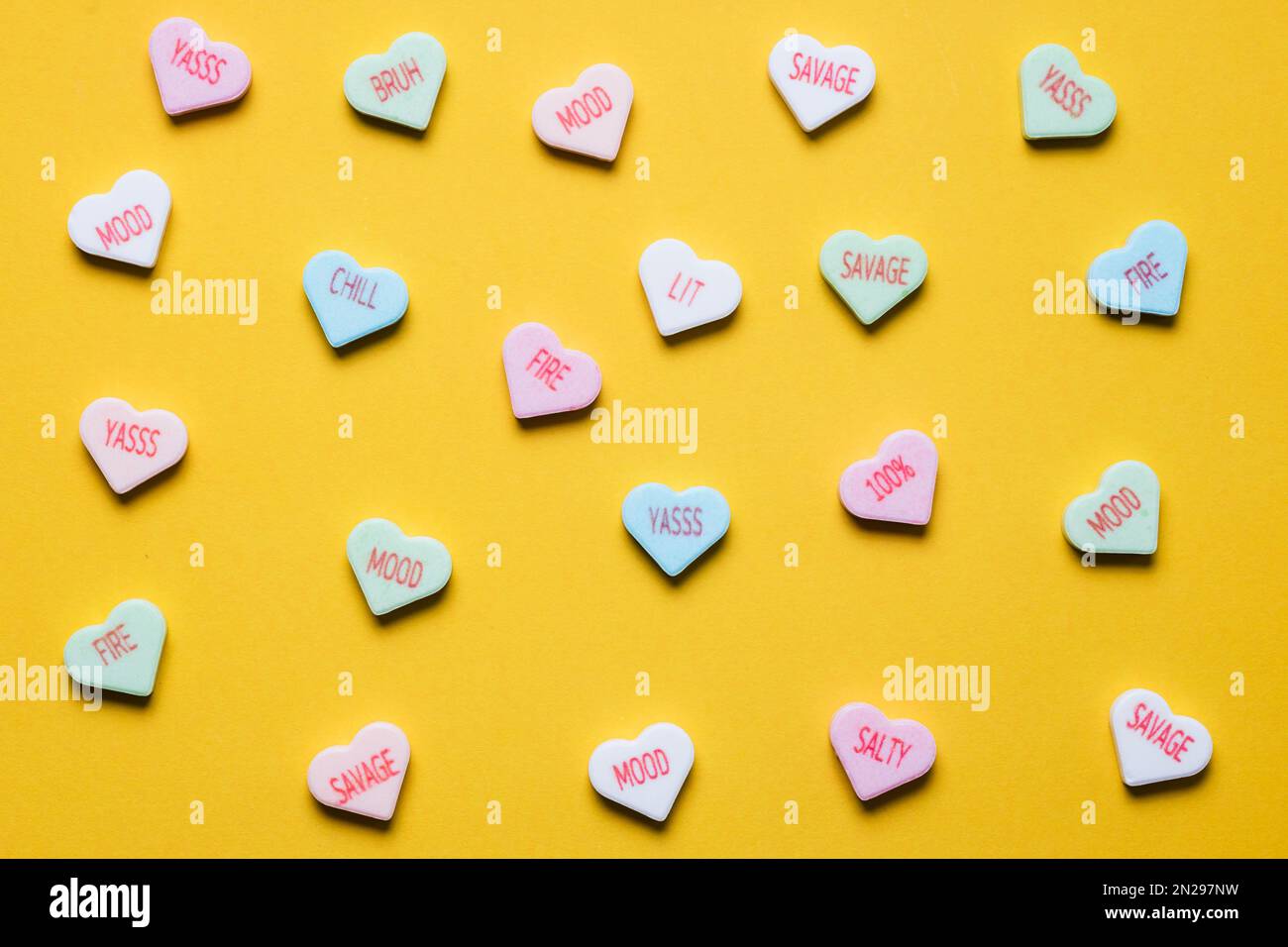 Unique Conversation Hearts,Valentines Day and Millenial and Gen Z ...