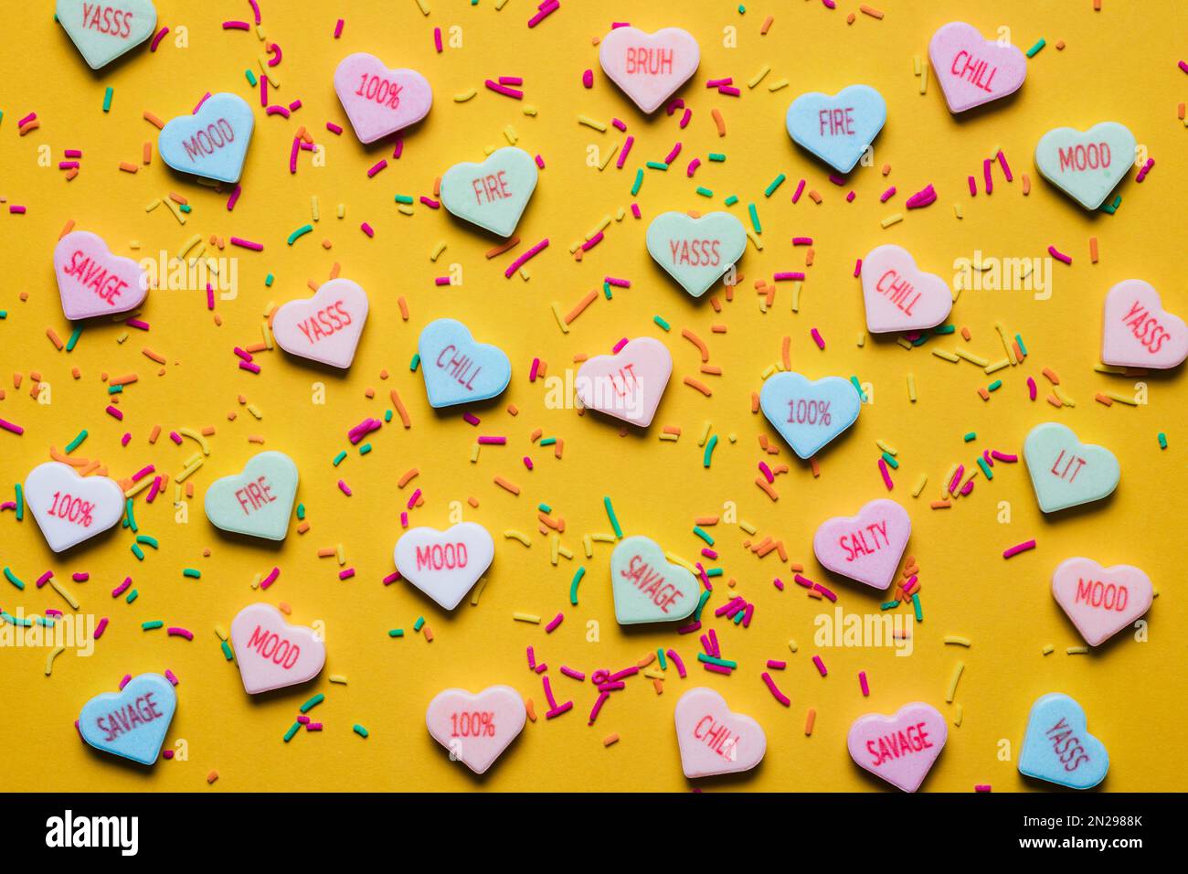 Unique Conversation Hearts,Valentines Day and Millenial and Gen Z ...
