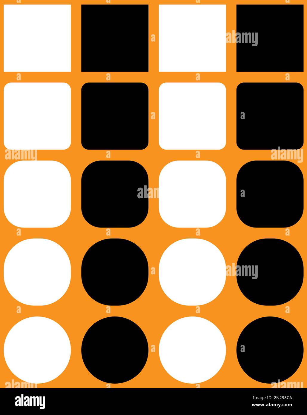 Brutalism graphic design of poster cover layout made with abstract ...