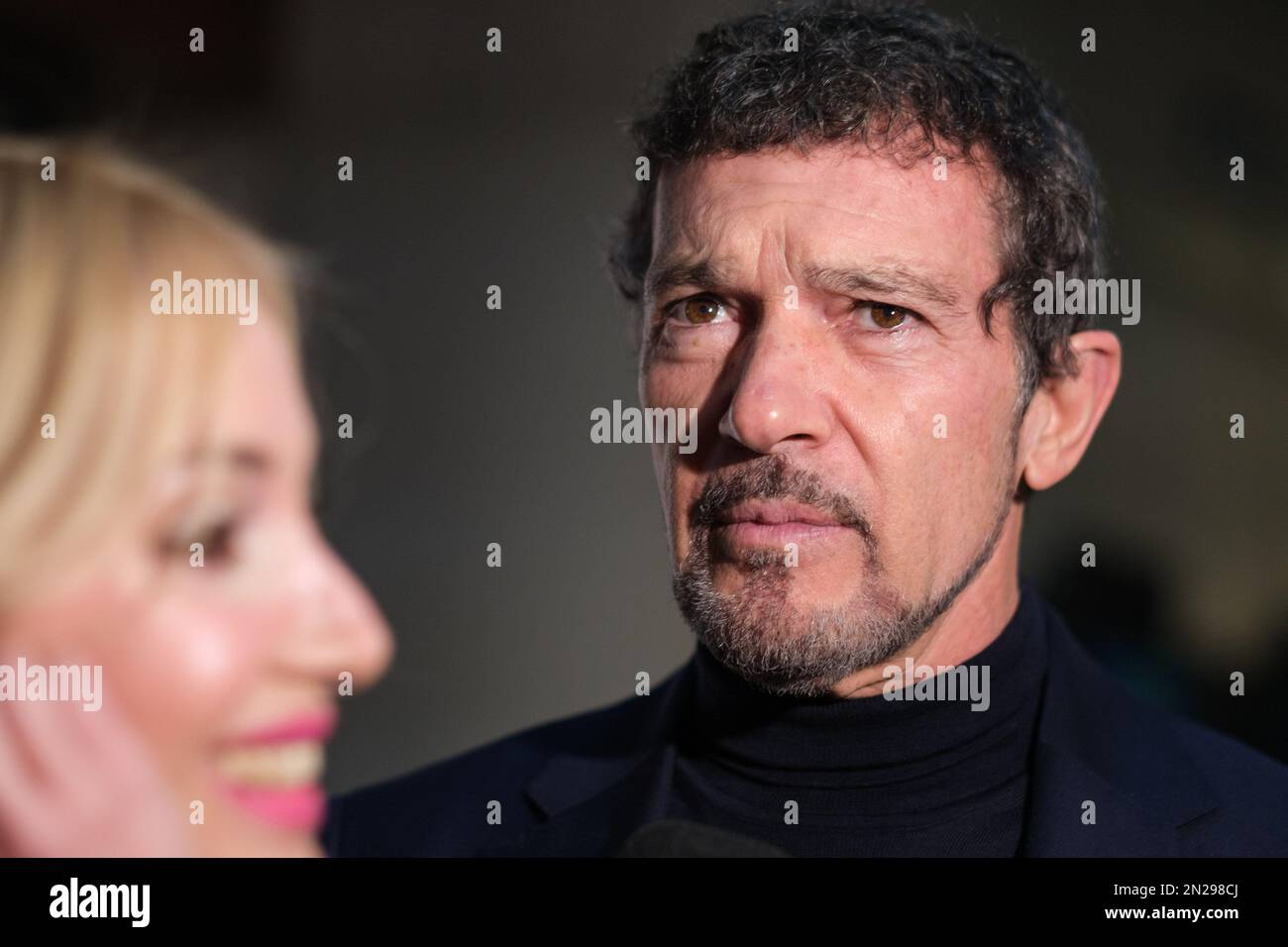 Madrid, Spain. 06th Feb, 2023. Actor Antonio Banderas attends the ...