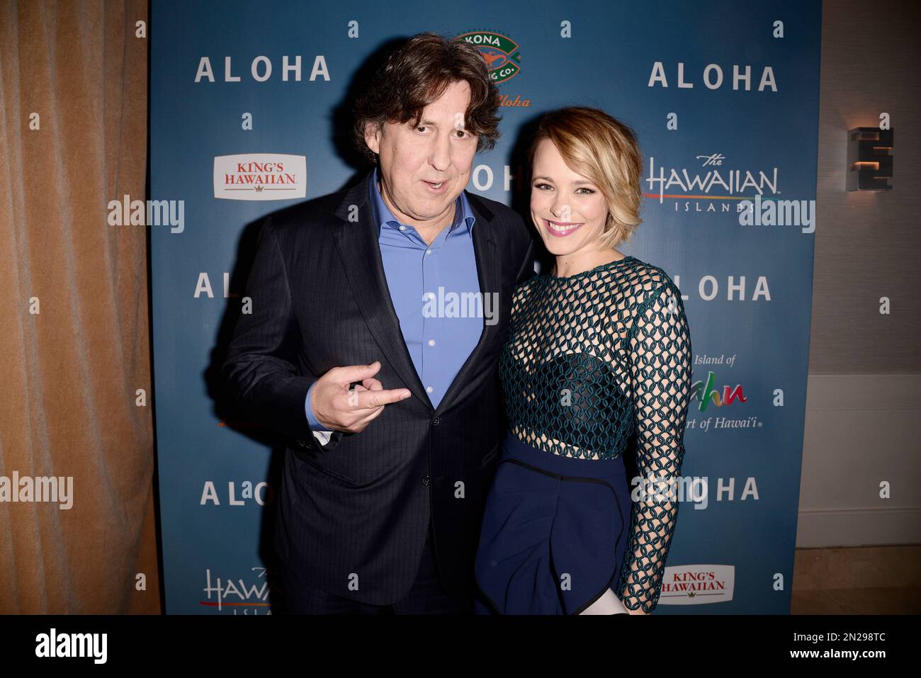 Writer/Director Cameron Crowe and Rachel McAdams seen at a Special ...