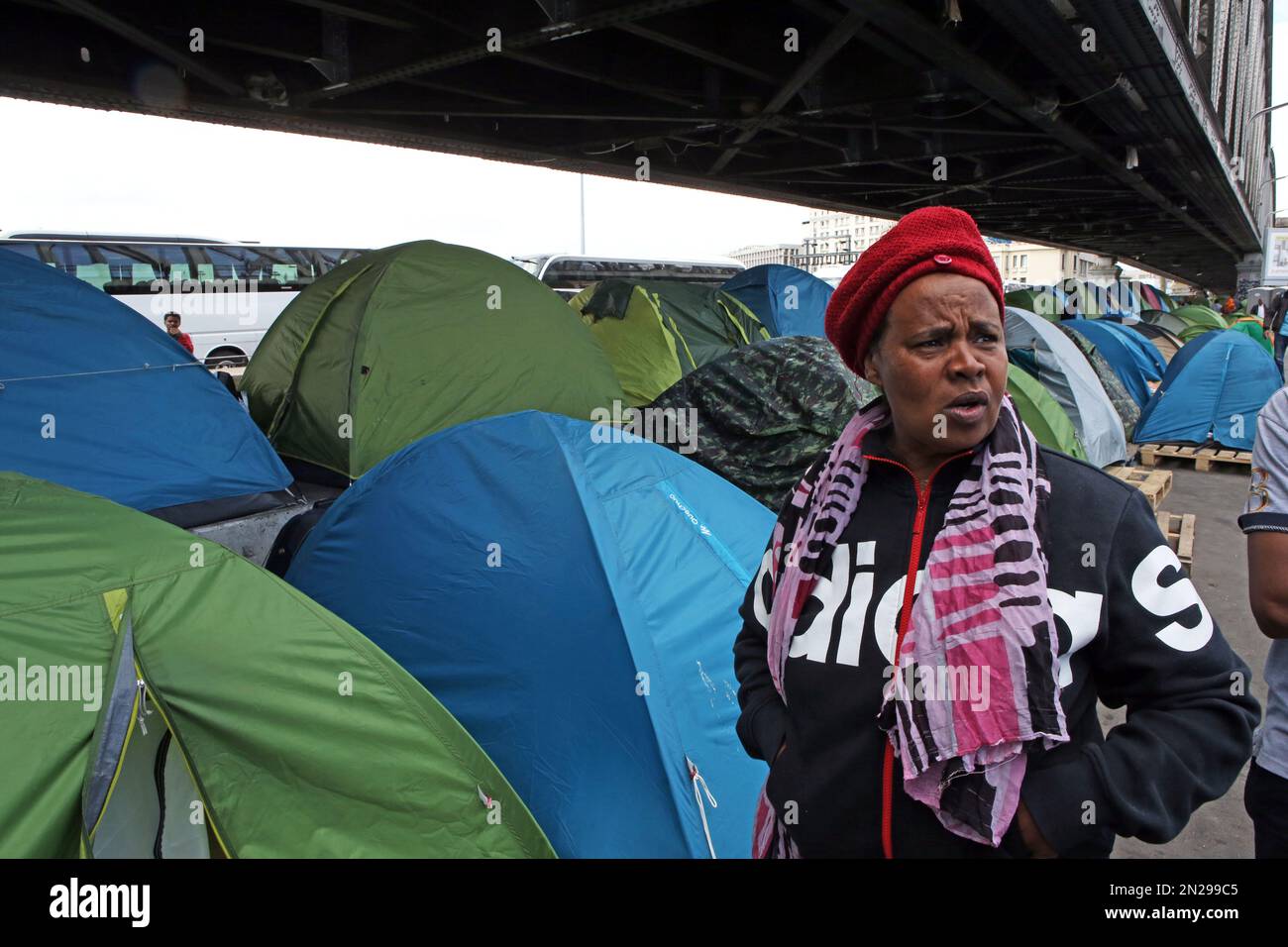 In this photo taken Monday, May 25, 2015, Almaz Tekeste, a 45-year-old ...