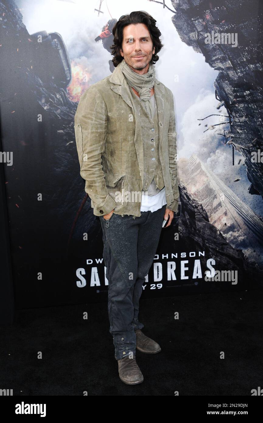 Greg Lauren arrives at the World Premiere Of "San Andreas" held at TCL ...