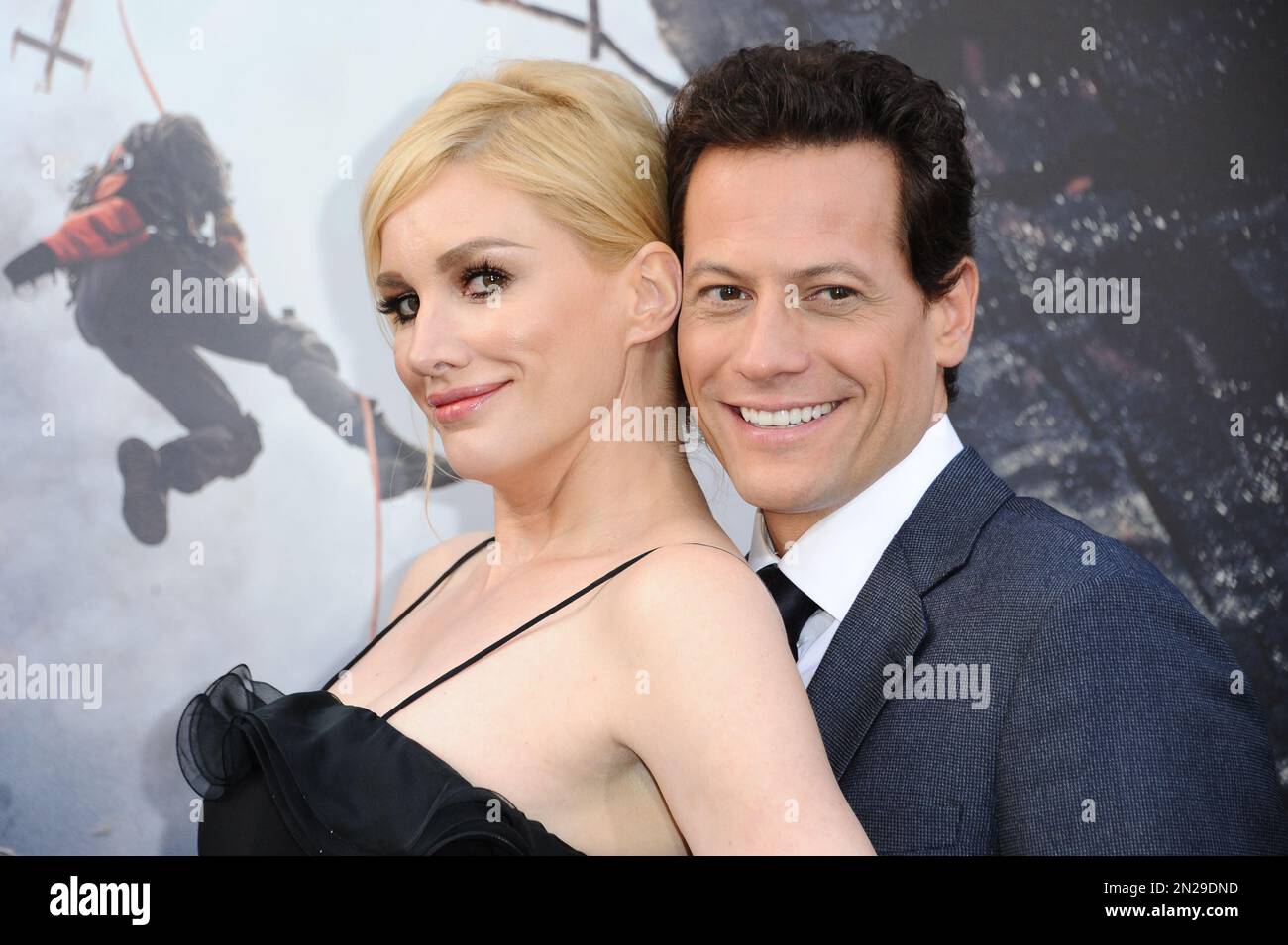 Alice Evans arrives at the World Premiere Of "San Andreas" held at TCL ...