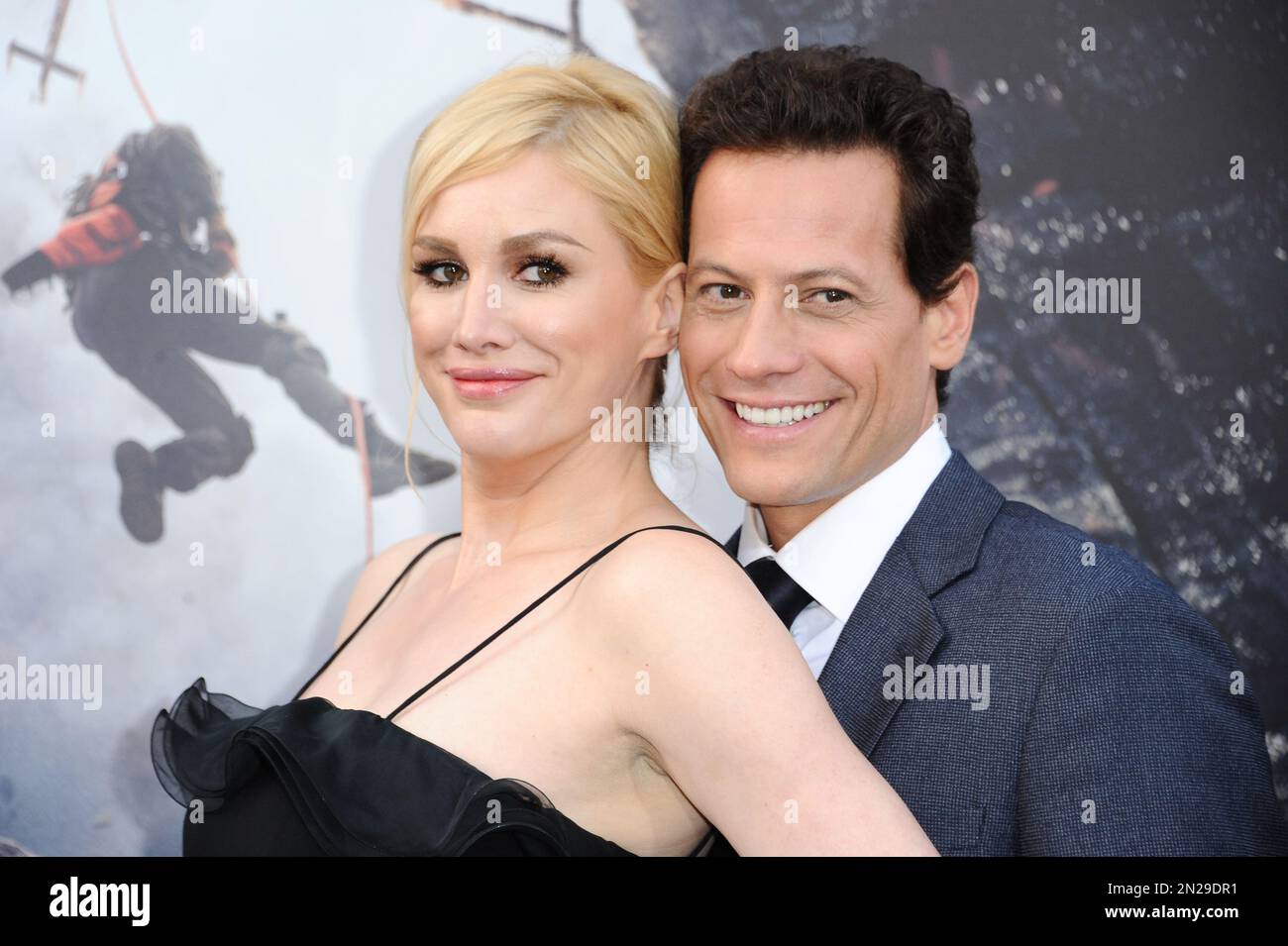 Alice Evans arrives at the World Premiere Of "San Andreas" held at TCL ...