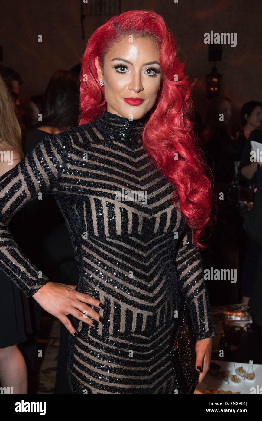 Eva Marie arrives at the World Premiere Of "San Andreas" after party ...