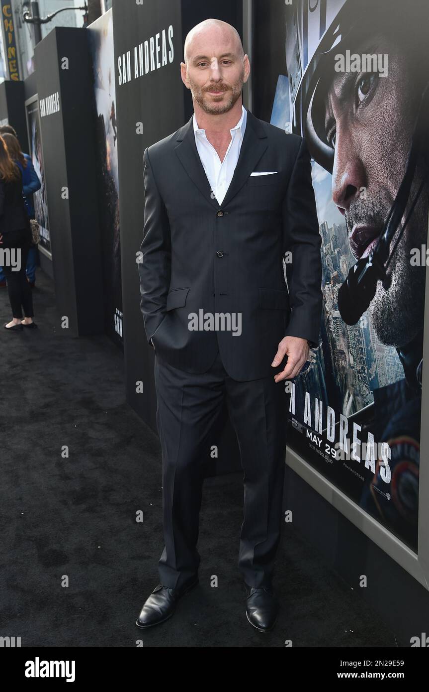 Matt Gerald arrives at the World Premiere Of "San Andreas" held at the ...