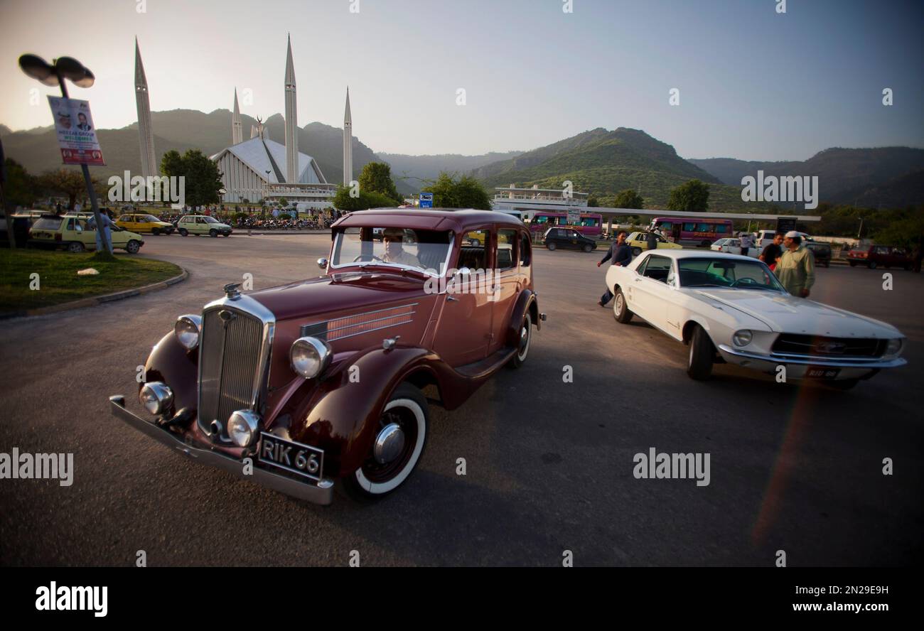 In this photo taken April 17, 2015, Pakistani businessman Raja Mujahid ...