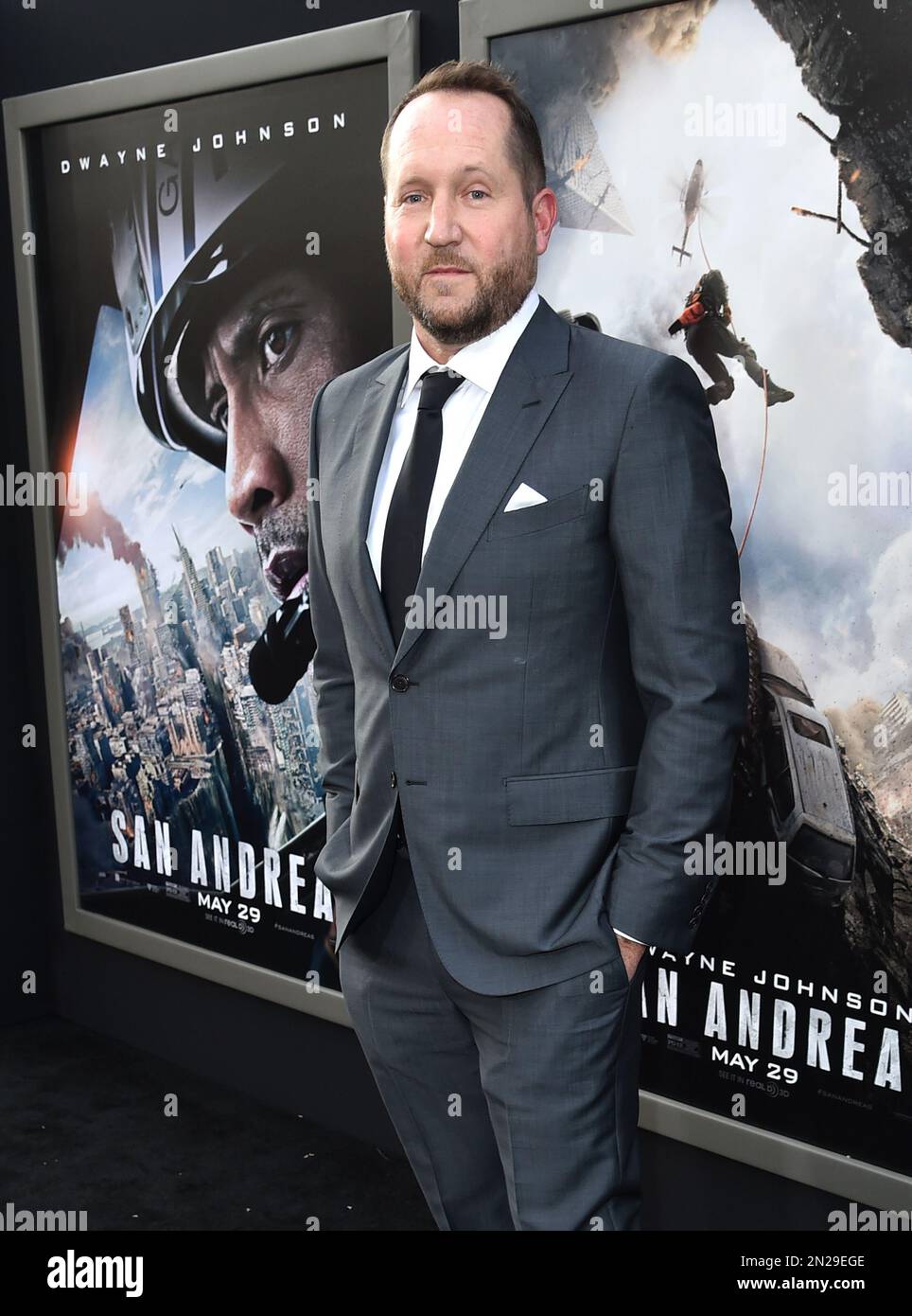 Producer Beau Flynn arrives at the world premiere of "San Andreas" at ...
