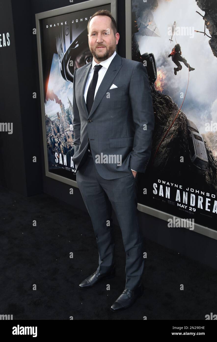 Producer Beau Flynn arrives at the world premiere of "San Andreas" at ...