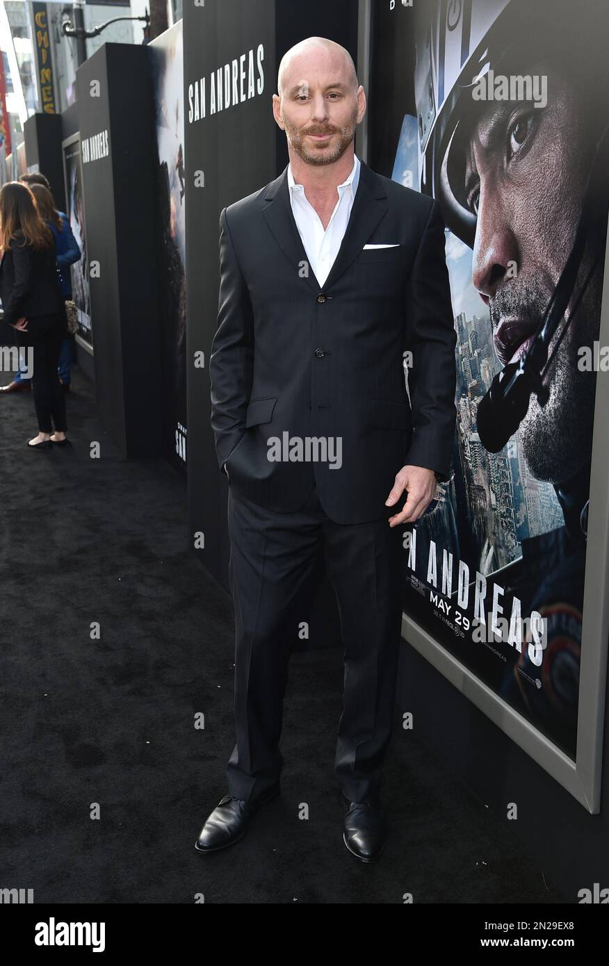 Matt Gerald arrives at the world premiere of "San Andreas" at the TCL ...