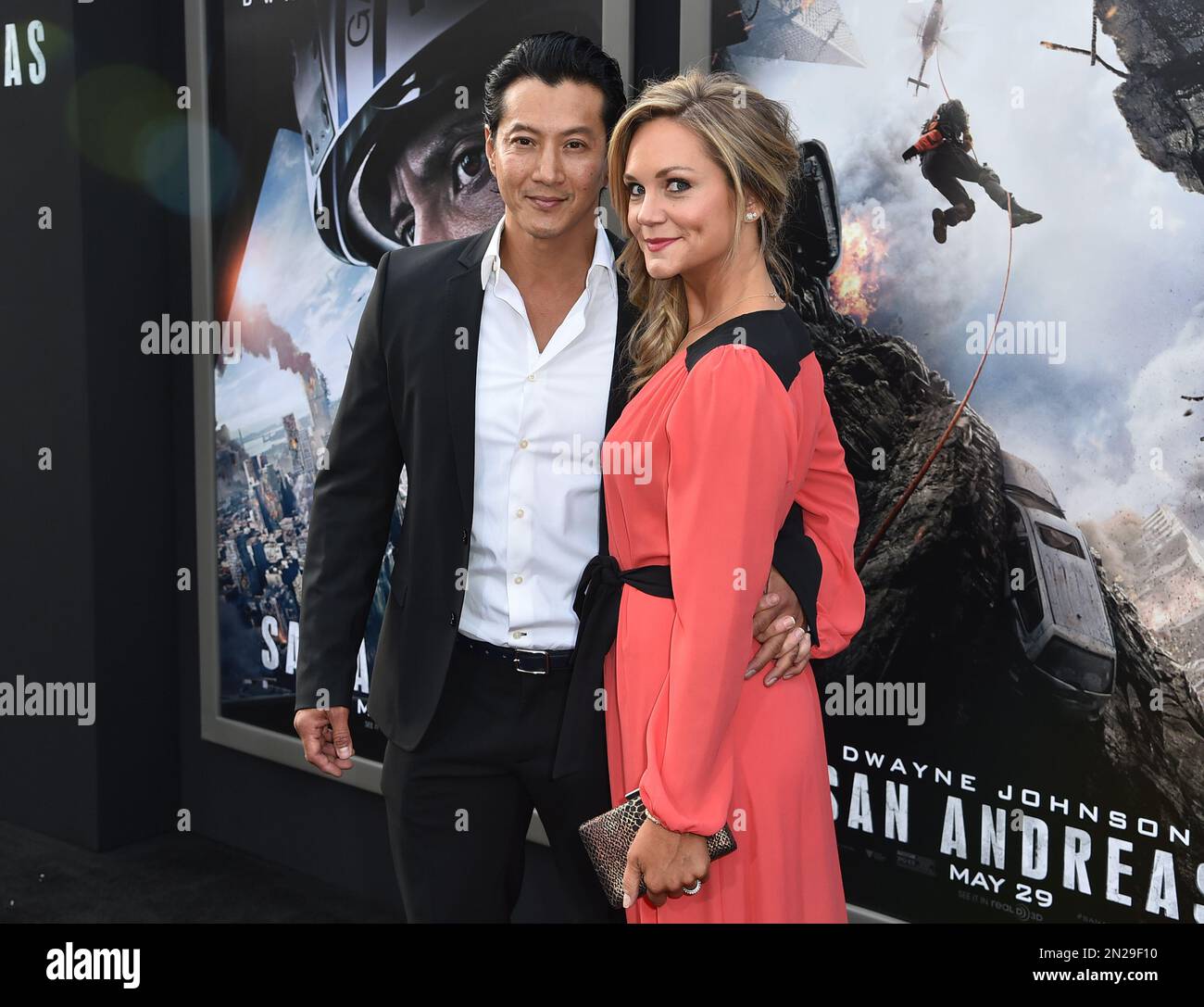 Will Yun Lee, left, and Jennifer Birmingham Lee arrive at the world ...