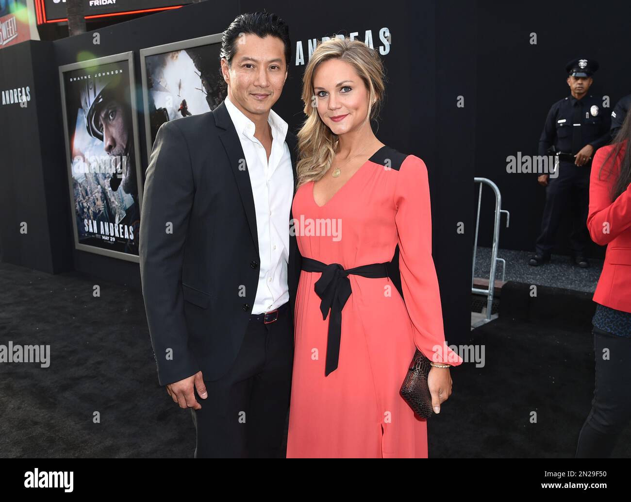 Will Yun Lee, left, and Jennifer Birmingham Lee arrive at the world ...