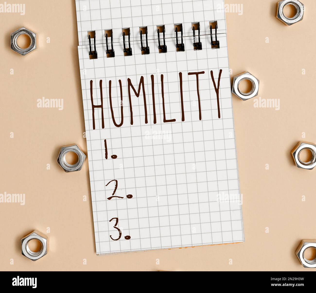 Conceptual caption Humility. Internet Concept being Humble is a Virtue ...