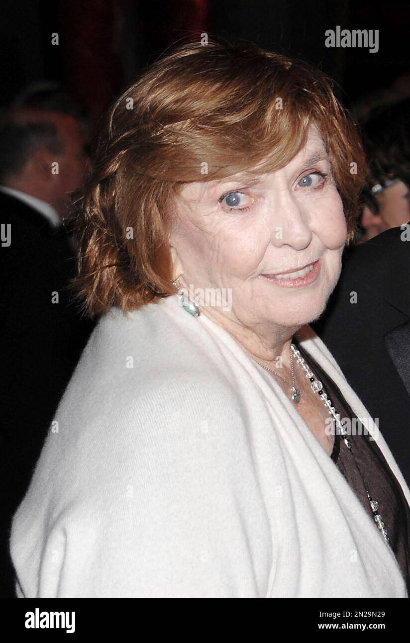 FILE - In this Nov. 12, 2008, file photo, comedian Anne Meara attends ...