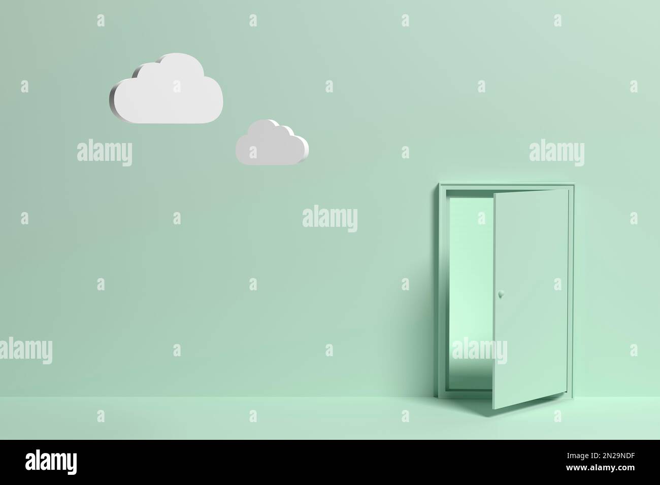 Polygonal object on solid background Stock Photo - Alamy