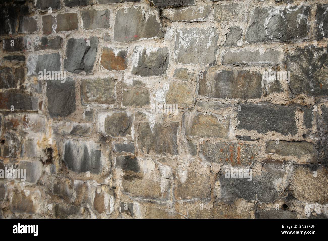 Street brick wall stonework architecture Stock Photo - Alamy