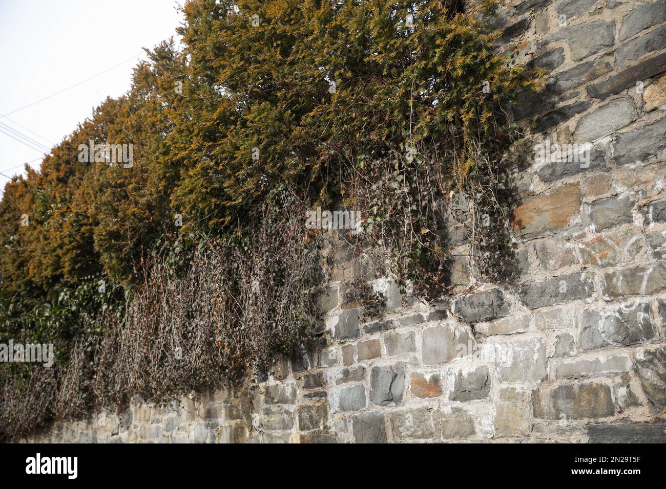 Street brick wall stonework architecture Stock Photo - Alamy