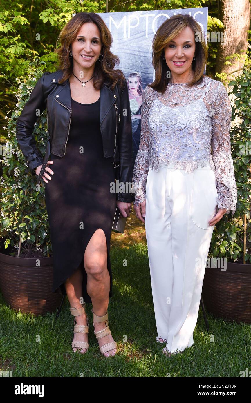 News anchor Rosanna Scotto, left, and her sister Elena Scotto attend ...