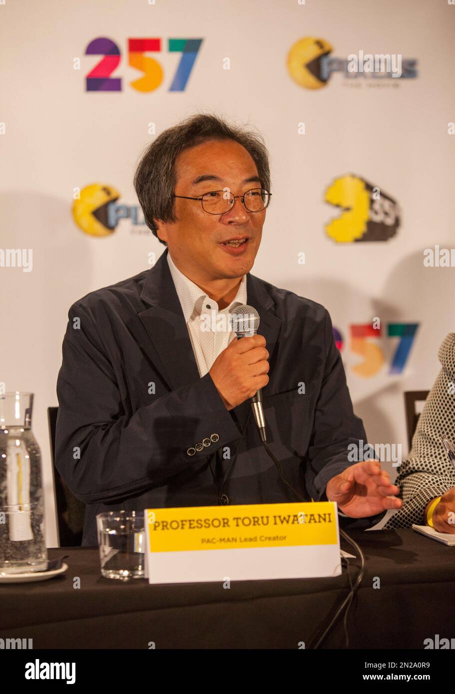 Professor Toru Iwatani, PAC-MAN lead creator, seen at the PAC-MAN’S ...