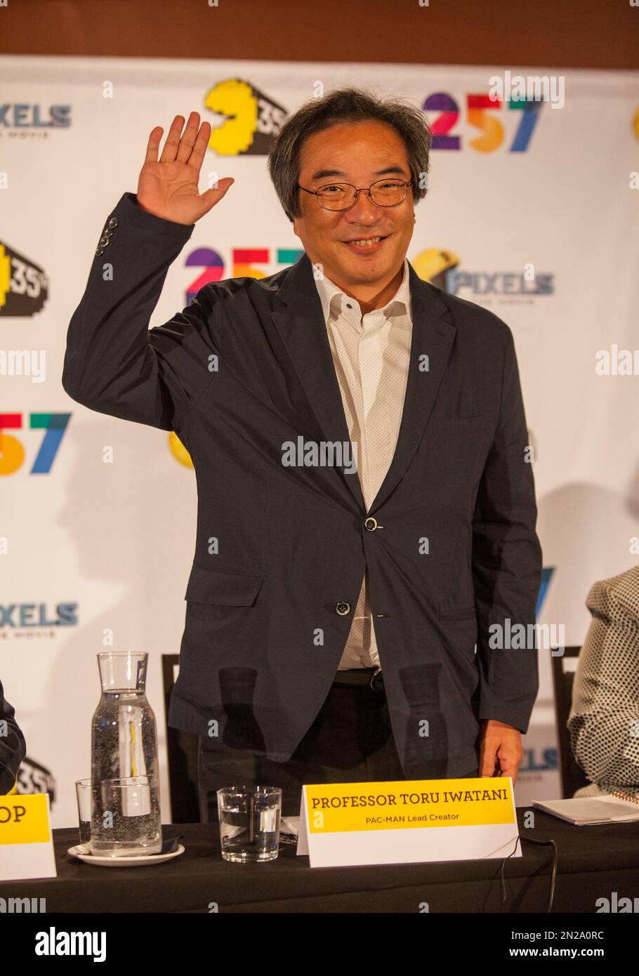 Professor Toru Iwatani, PAC-MAN lead creator, seen at the PAC-MAN’S ...