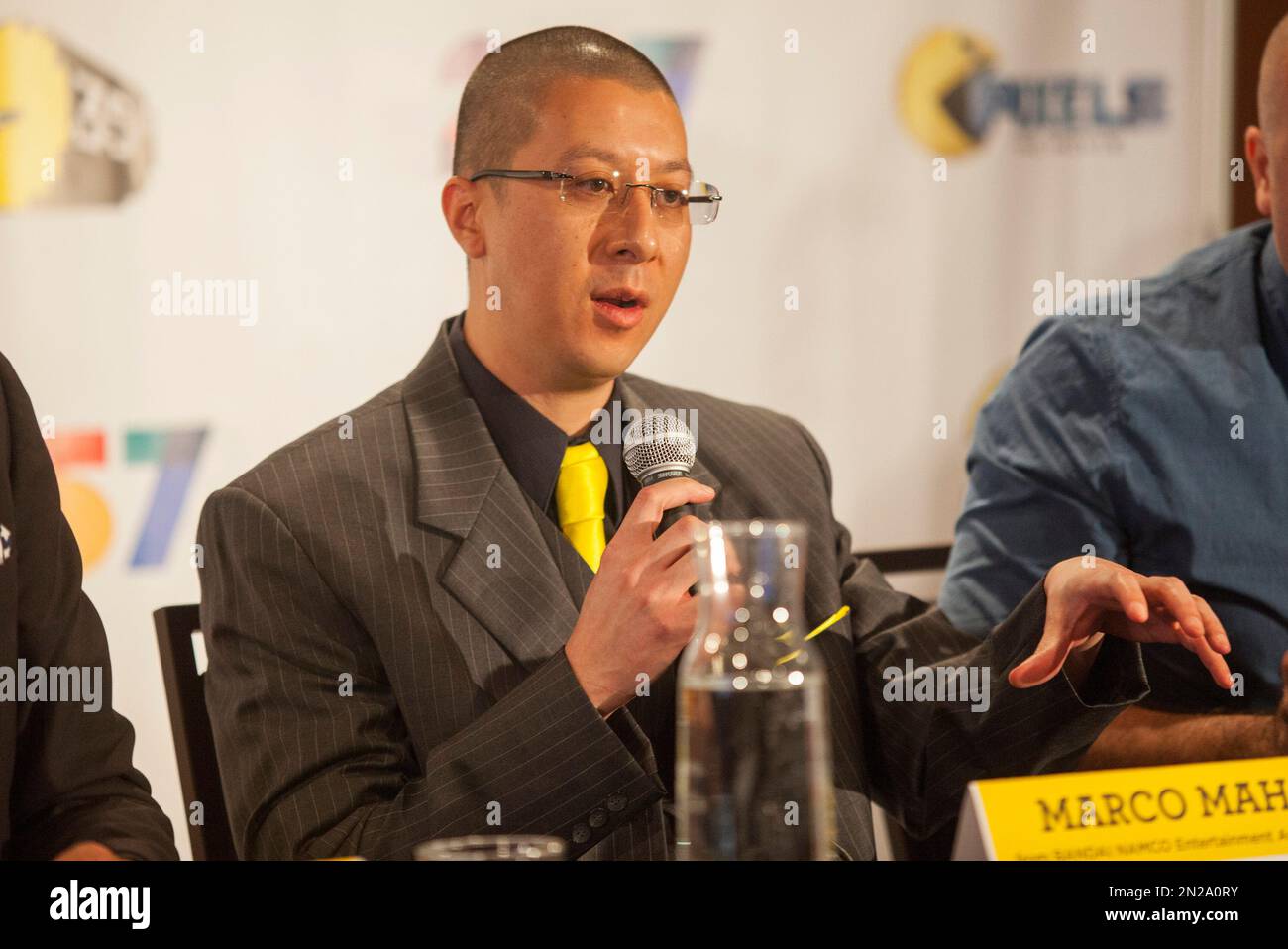 Marco Mah of BANDAI NAMCO Entertainment America seen at the PAC-MAN’S ...