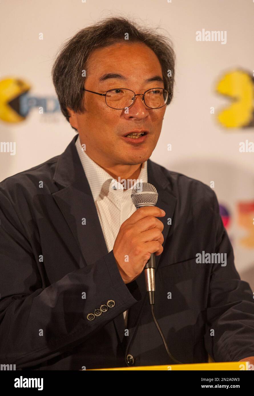 Professor Toru Iwatani, PAC-MAN lead creator, seen at the PAC-MAN’S ...