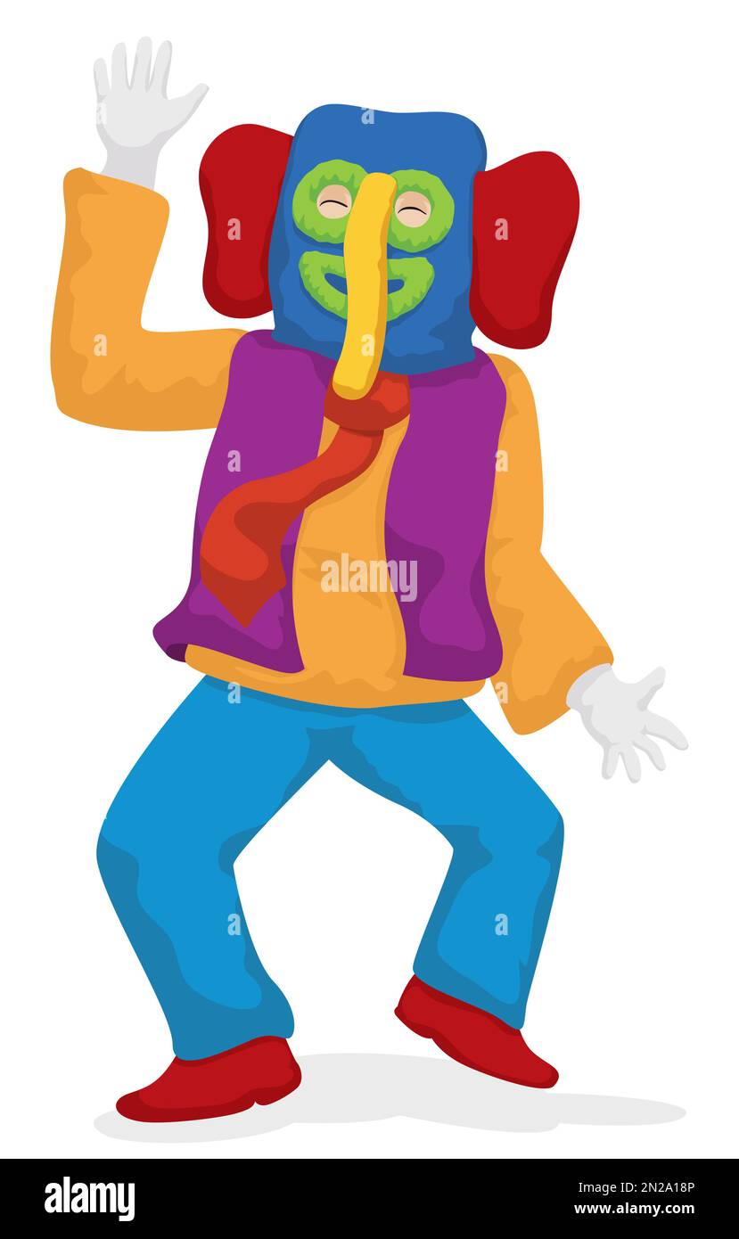 Happy Marimonda, a traditional character of Barranquilla's Carnival ...