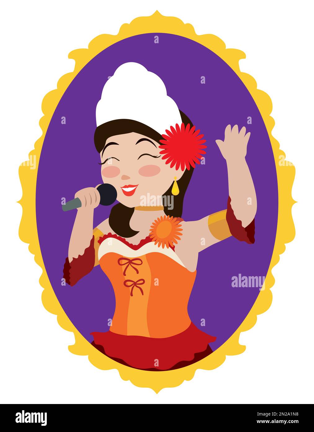 Carnival festival speech Stock Vector Images - Alamy