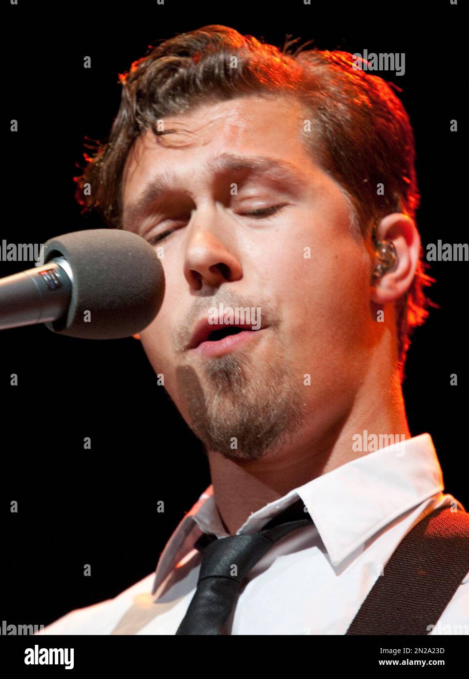 Isaac Hanson of Hanson performs at the House of Blues on November 11 ...