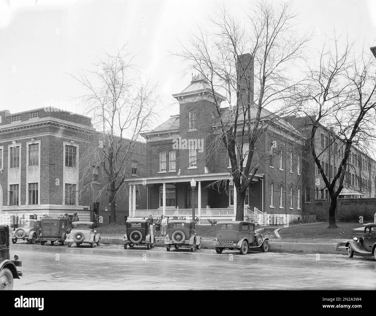 This is the front of the Crown Point, Ind., jail, pictured in 1962. It ...