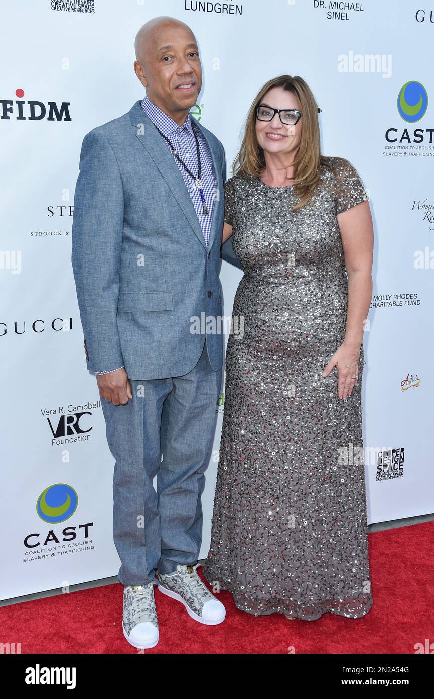 Russell Simmons, left and Kay Buck arrive at The17th Annual CAST From ...